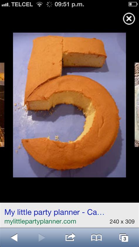 How To Make A Number 5 Cake Artofit