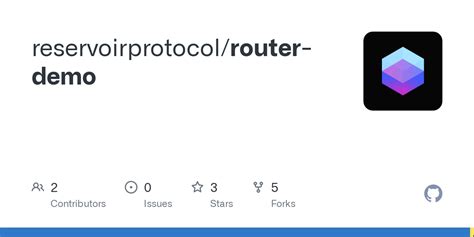 Github Reservoirprotocolrouter Demo