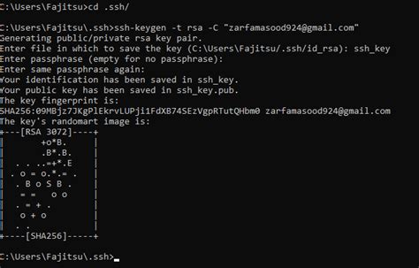 Steps To Set Ssh Key For Github Account Using Windows Comand Prompt