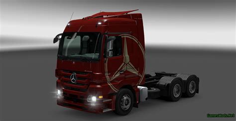 Mercedes Benz AXOR ACTROS TUNING PACK GamesMods Net FS CNC FS ETS Mods