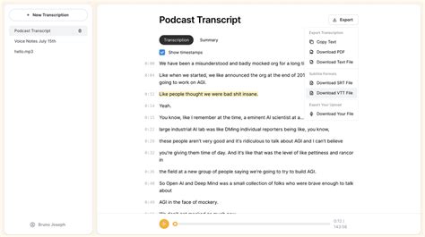 I Built An App To Transcribe Any Audio Or Video File