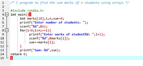 tutorial programming c c tutorial array in c programming