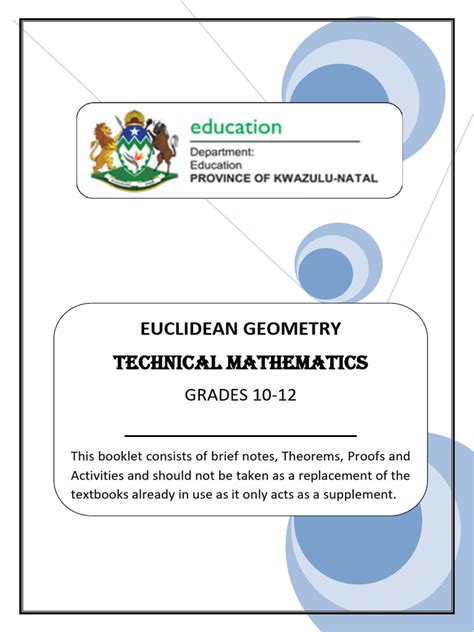 Euclidean Geometry Final 1 Pdf Circle Perpendicular