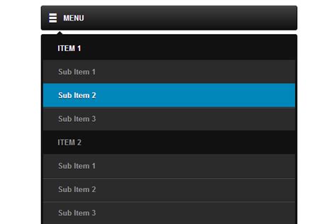 Animenu A Responsive Dropdown Navigation Made With Sass Catalin Red