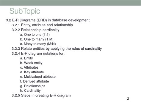solution topic 3 entity relationship e r model normalization 3 2