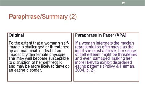 QUOTING PARAPHRASING AND APA STYLE CITATIONS Dr Xiaorong