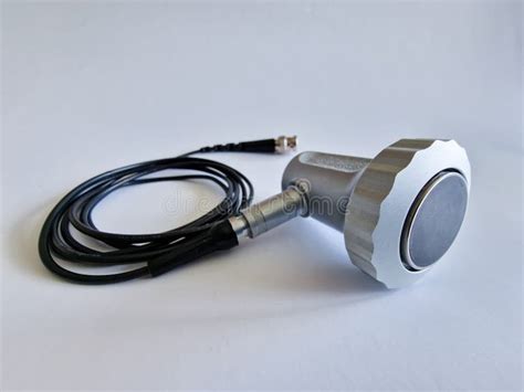 Ultrasonic Transducer For Non Destructive Analysis Stock Image Image
