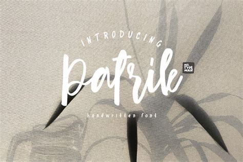 Patrik Script Font Dafont Free