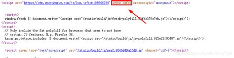 【深入理解 Script 标签的 Asyncdefer 属性同步加载异步加载延迟执行】 Csdn博客