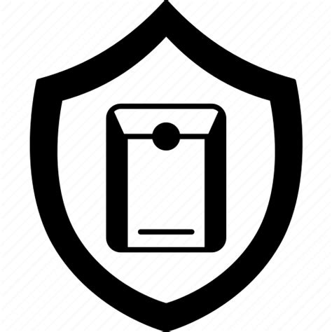 Data Protection Information Security Shield Icon Download On