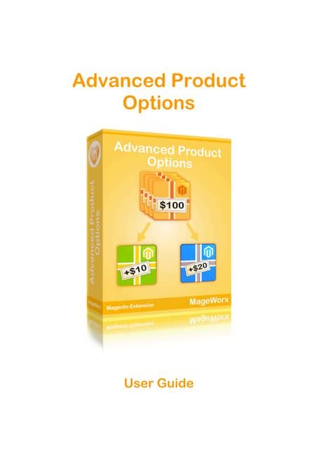 User Guide Advanced Product Options Magento Extension Pdf Web
