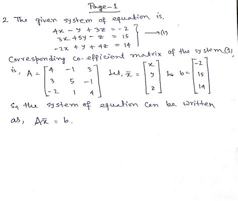 [solved] please use the elimination method course hero