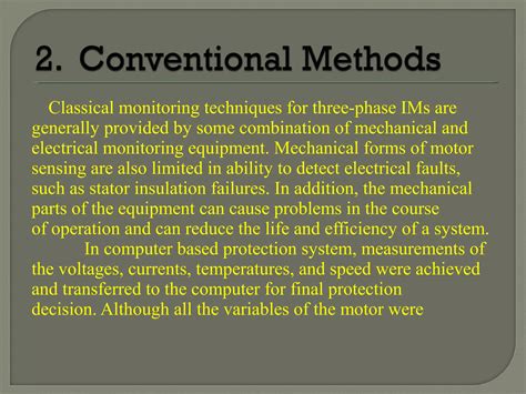 Plc And Sensors Based Protection And Fault Detection Of Induction Motors Ppt