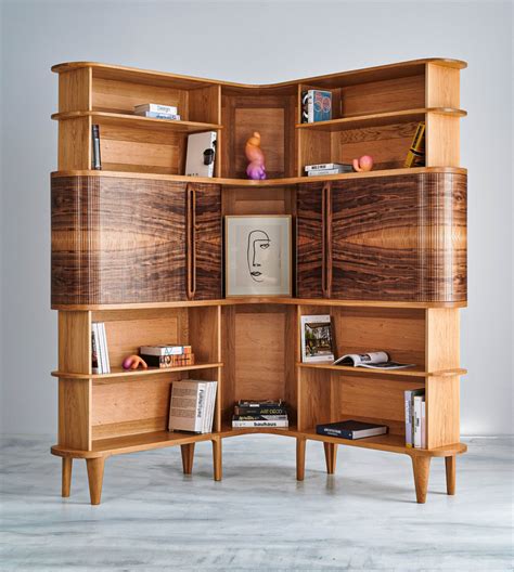 Studiotwentyseven • Chameleon Corner Bookcase By Tom Bensari