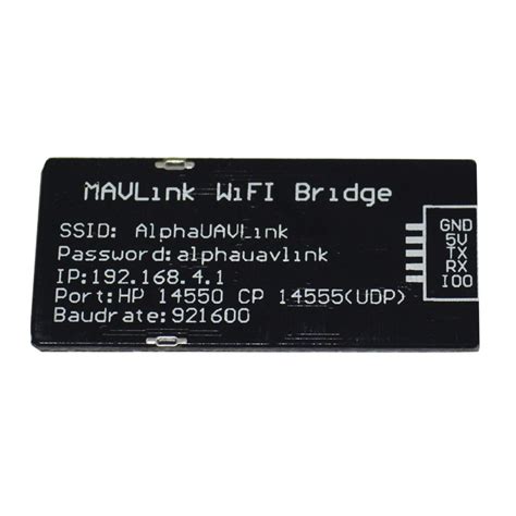 Mavlink Wifi Bridge 2 4g Wireless Wifi Telemetry Module With Antenna