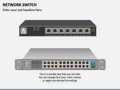 Network Switch Graphics For PowerPoint And Google Slides PPT Slides