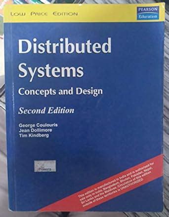 Distributed Systems Concepts Design George Coulouris Jean