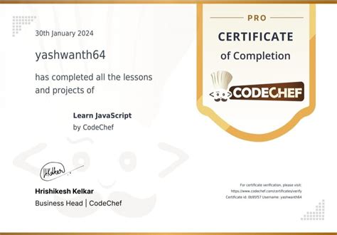 finished javascript course with codechef yashwanth puligilla posted on the topic linkedin