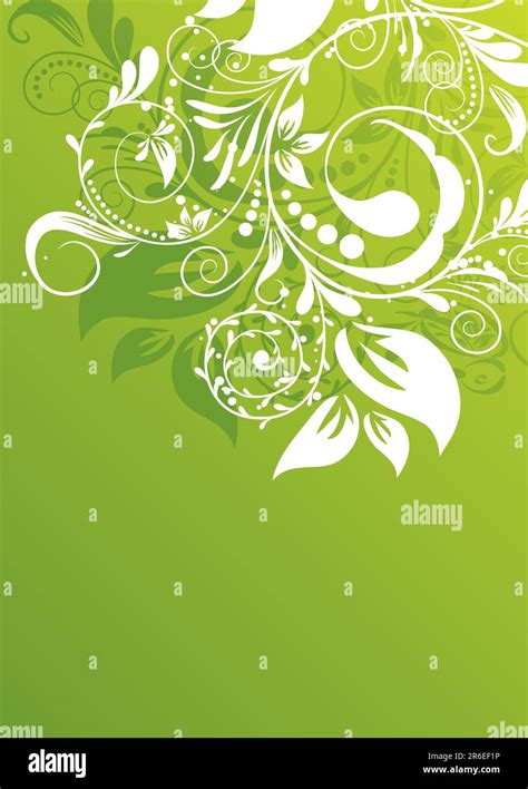 Floral Abstract Background Vector Illustration Stock Vector Image And Art Alamy