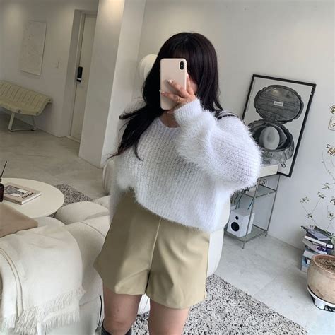 데이지투엘 Made A라인 하이웨스트 레더 팬츠