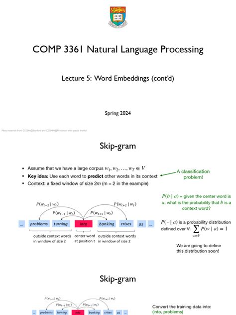 Word Embeddings 2 Pdf Artificial Intelligence Intelligence Ai And Semantics