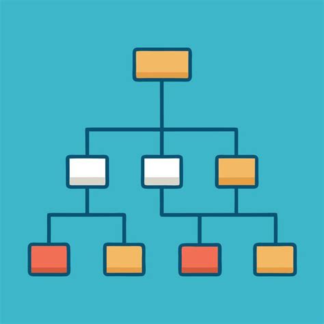Data Hierarchy Diagram Vector Art Icons And Graphics For Free Download