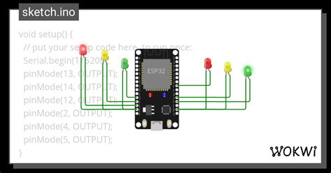 595gowtham Jtrafficlight Wokwi Esp32 Stm32 Arduino Simulator