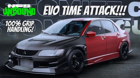 Need For Speed Unbound Evo Time Attack Build 100 Grip Handling