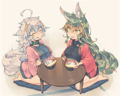 Kuromiya Raika And Shiromiya Asuka Original Drawn By Kuromiya Danbooru