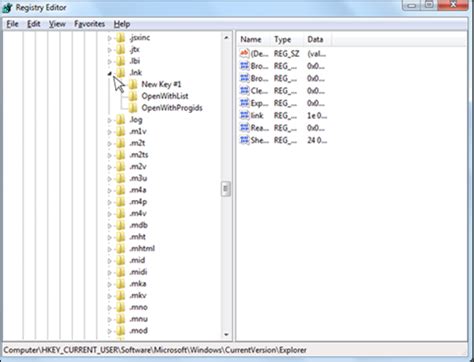 Simple Perfect Solution To Fix Lnk Error Using Registry Editor