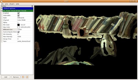 Ros How To Visualize Colored Pointclouds In Rviz Robotics Stack