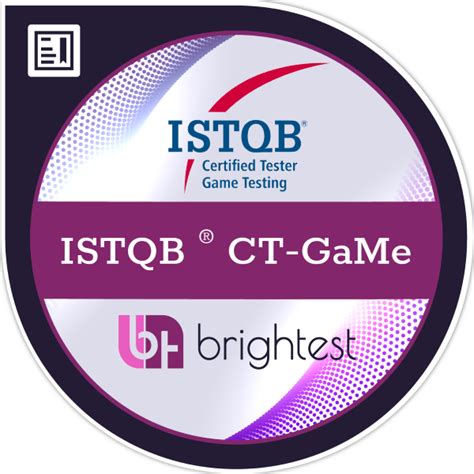 ISTQB Certified Tester Game Testing CT GaMe Credly