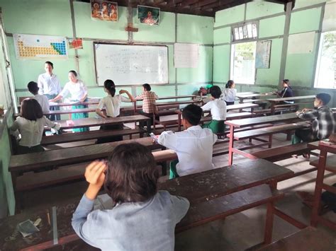 နတ်မောက်မြို့နယ်တွင် မြို့နယ်အဆင့် ကျောင်းသား သူများ အင်္ဂလိပ်စာနှင့် သင်္ချာစွမ်းရည်ပြိုင်ပွဲ က