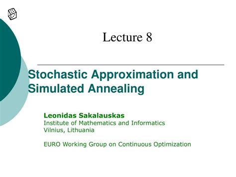PPT Stochastic Approximation And Simulated Annealing PowerPoint Presentation ID