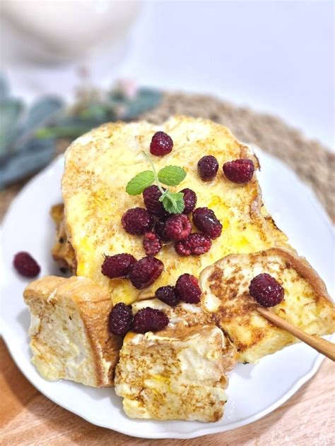 프렌치토스트 맛있게 만들기 식빵계란물 산딸기토핑 네이버 블로그