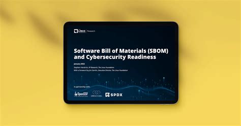 The State Of Software Bill Of Materials Sbom And Cybersecurity Readiness