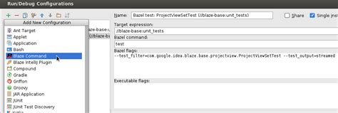 Run Configurations Intellij With Bazel