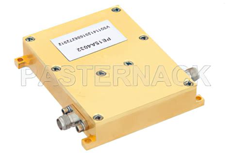 900 Mw P1db 10 Mhz To 6 Ghz Medium Power Broadband Amplifier 24 Db Gain 42 Dbm Ip3 5 Db Nf Sma