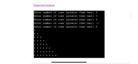 Solved Exercise Two Nested Loops Write A C Program Chegg