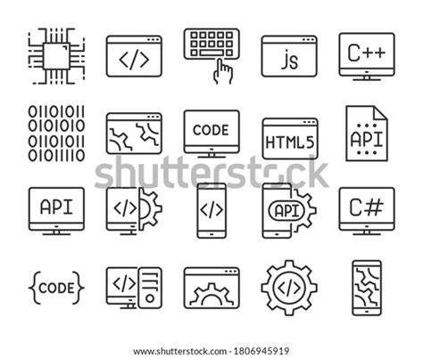 Computer Code Icon