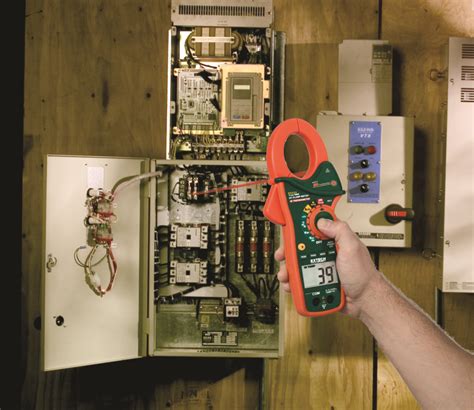 Extech Ex830 1000a True Rms Ac Dc Clamp Meter With Ir Thermometer Leda Electronics