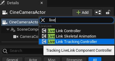 Export For Unreal Engine EZtracking EZprofile Documentation