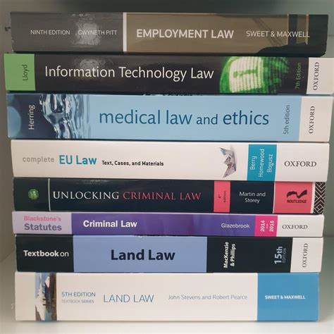 Llb Law Degree Text Books And Revision Guides Depop