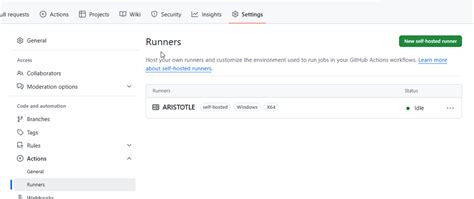 Creating A GitHub Actions Self Hosted Runner SQLServerCentral
