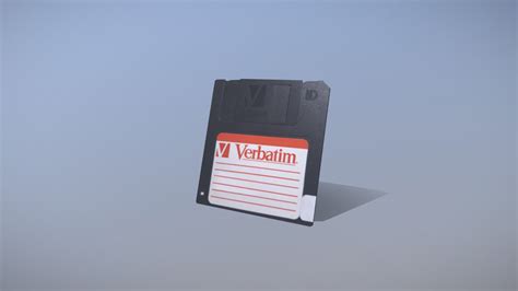 Verbatim Floppy Disk 3 5 Download Free 3d Model By Bobbycactus [f055312] Sketchfab