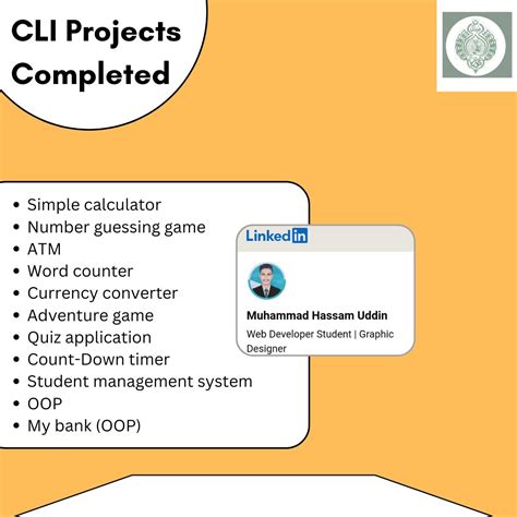 Muhammad Hassam Uddin On Linkedin Programming Typescript Cli Projectcompletion Achievement