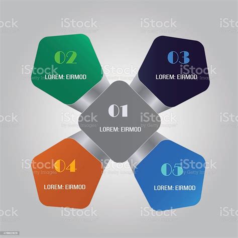 추상적임 3d 현대적이다 디지탈 형판 벡터 배너입니다 인포그래픽 2015년에 대한 스톡 벡터 아트 및 기타 이미지 2015년 3차원 형태 개념 Istock