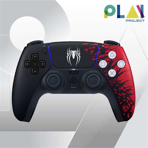[ลดสูงสุด 1 000 เก็บโค้ดในแชท] จอย Ps5 Dualsense Wireless Controller Spider Man2 Limited
