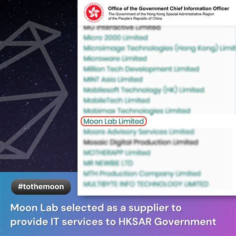 Moon Lab On Linkedin Govtech Ogcio Blockchaininnovation