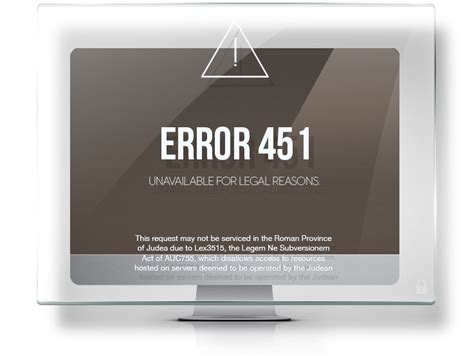 Error 451 Site Blocked For Legal Reasons General News Nsaneforums